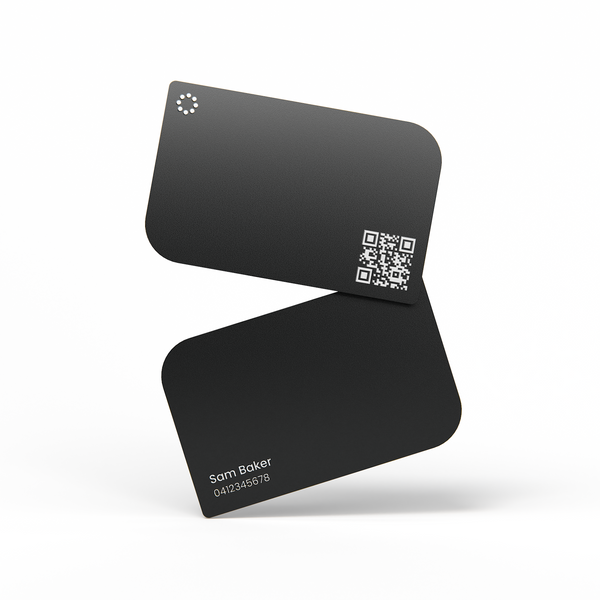 Tapt Black | Digital Business Card | Electronic Smart Card