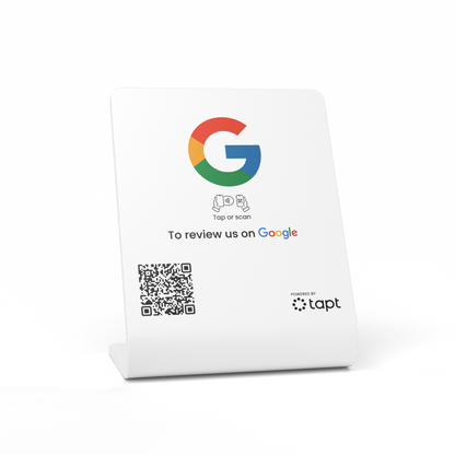 Google Review Stand – Collect Customer Reviews Easily | Tapt