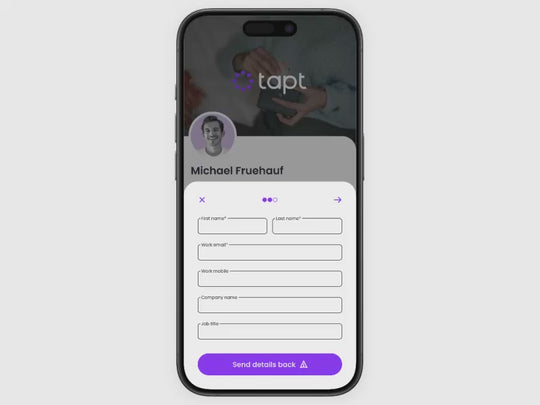 Tapt Features | NFC Digital Business Cards